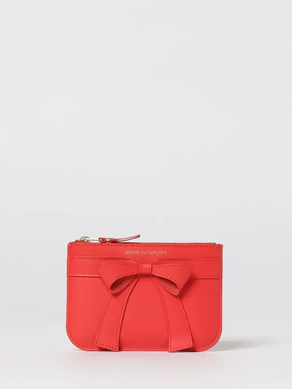 Comme Des Garçons Leather Bow Wallet