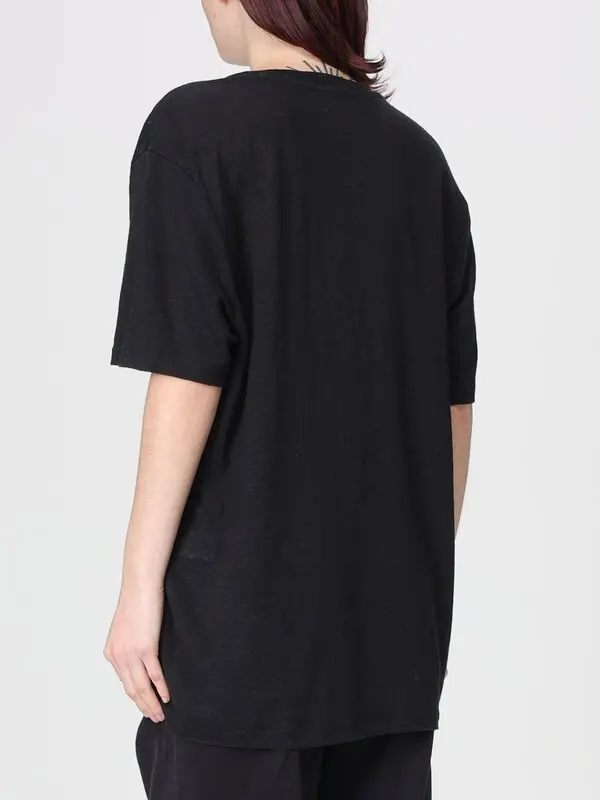 Isabel Marant Étoile Slim Fit Cotton T-shirt With Printed Logo