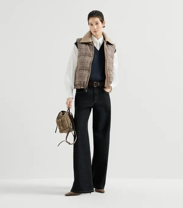 Brunello Cucinelli Cotton-linen Reversible Gilet