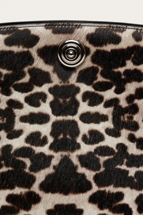 LIFFNER Pushlock Clutch Snow Leopard