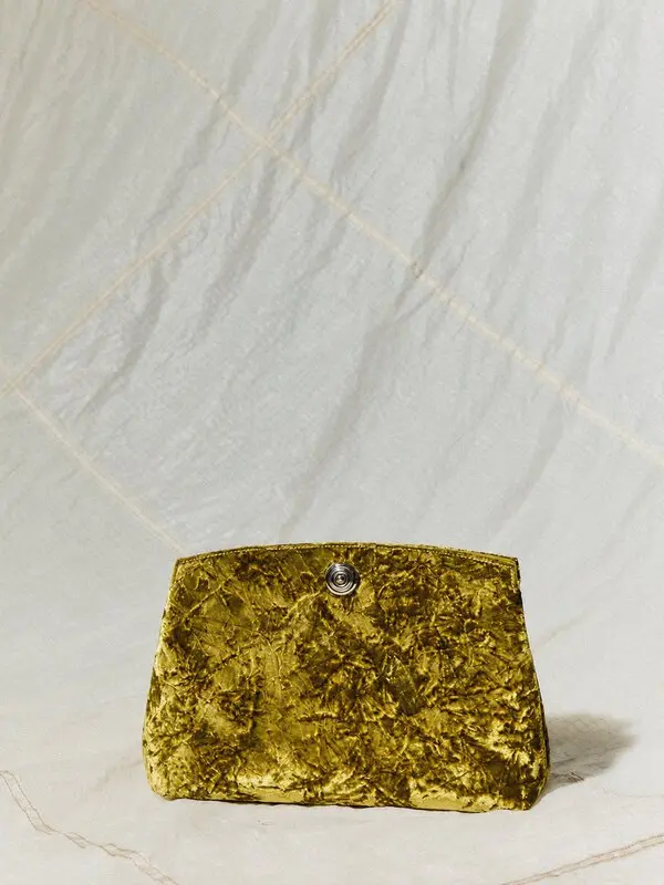 LIFFNER Pushlock Pouch Velvet - Green
