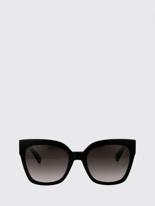 Longchamp Oversized Cat-eye Sunglasses In Acetate With Metallic Logo