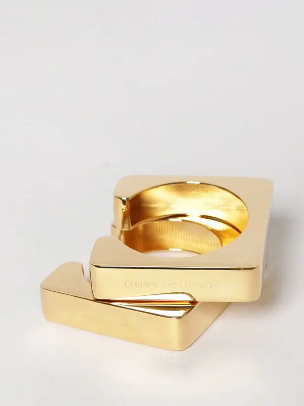Elisabetta Franchi Set Of 2 Brass Bracelets