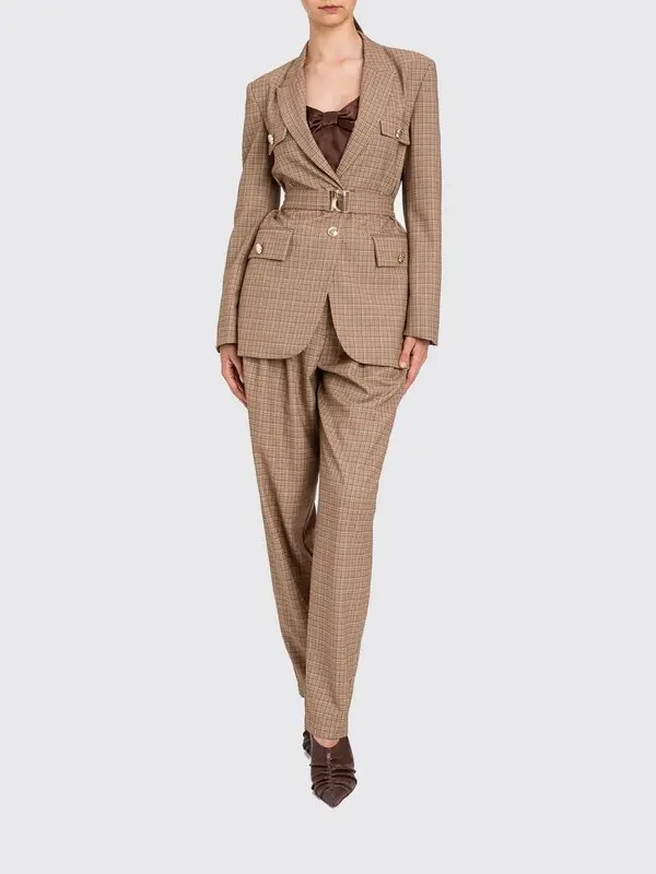 TWINSET Single-breasted Viscose Blend Blazer