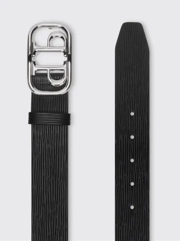 Philipp Plein Embossed Leather Belt