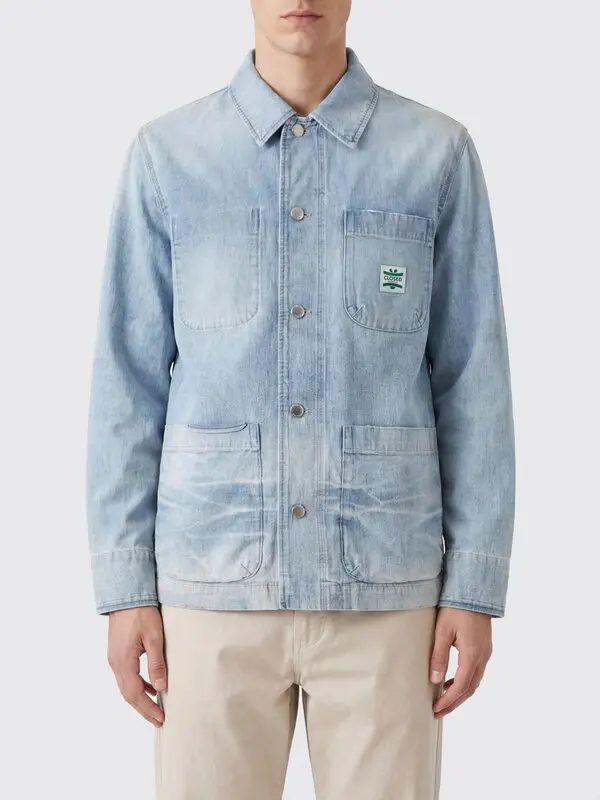 Closed Shirt Jacket In Organic Cotton Denim With Patch Pockets
