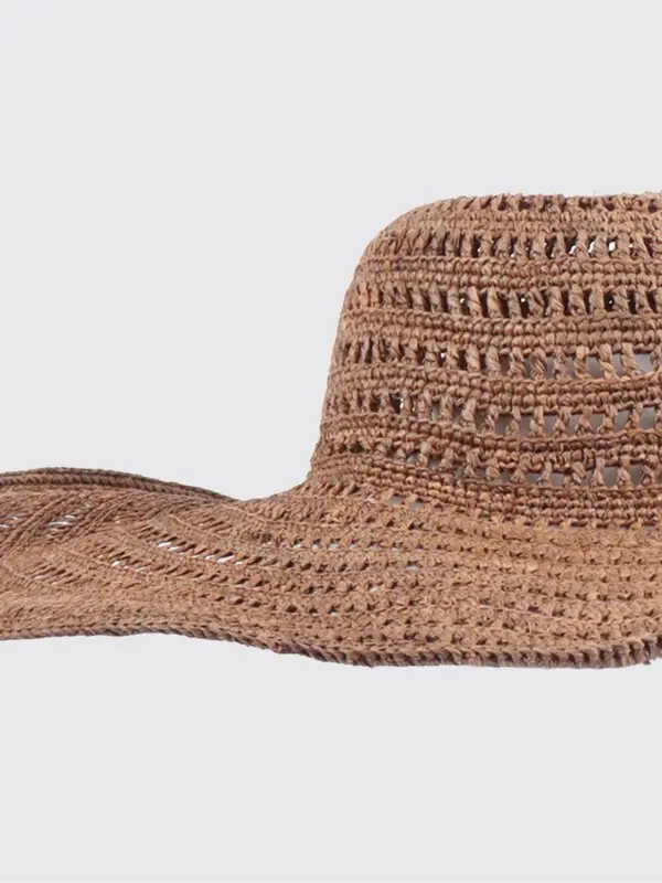 IBELIV Perforated Raffia Miaro Hat