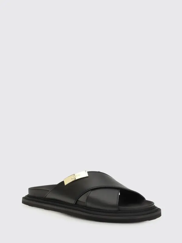 Moschino Leather Sandal