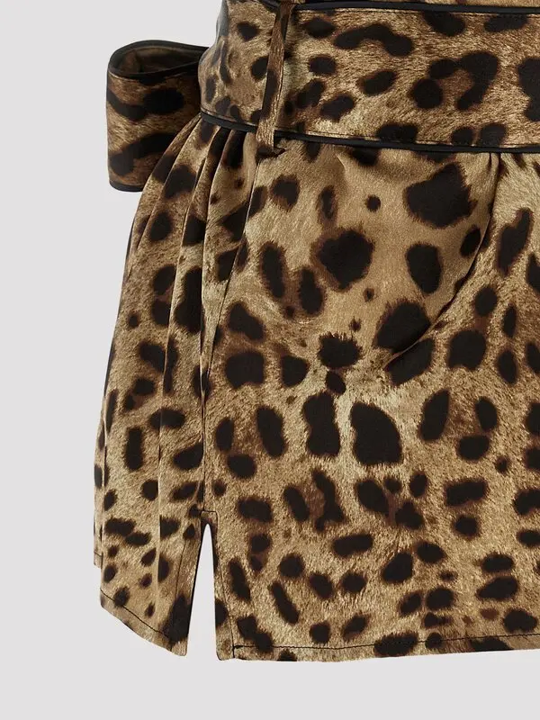 Dolce & Gabbana Animalier Silk Shirt