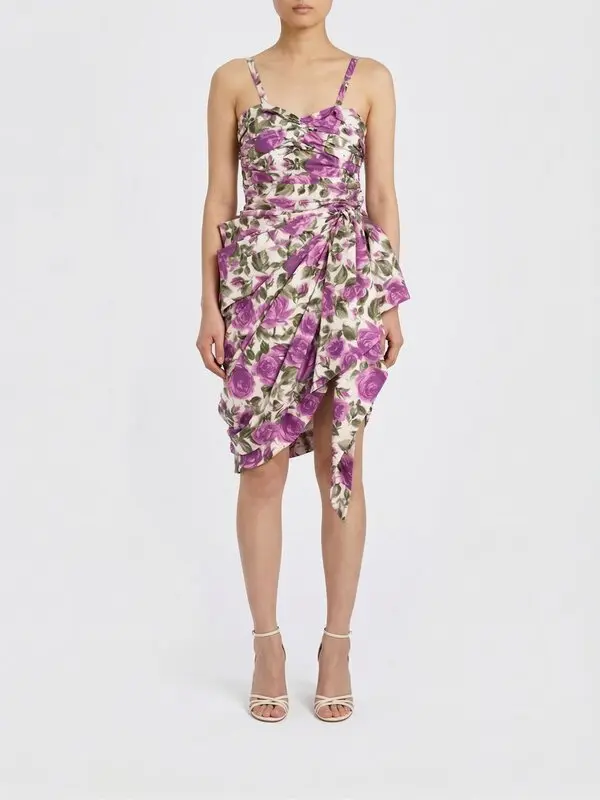 Chloé Cotton Mini Dress With Floral Print