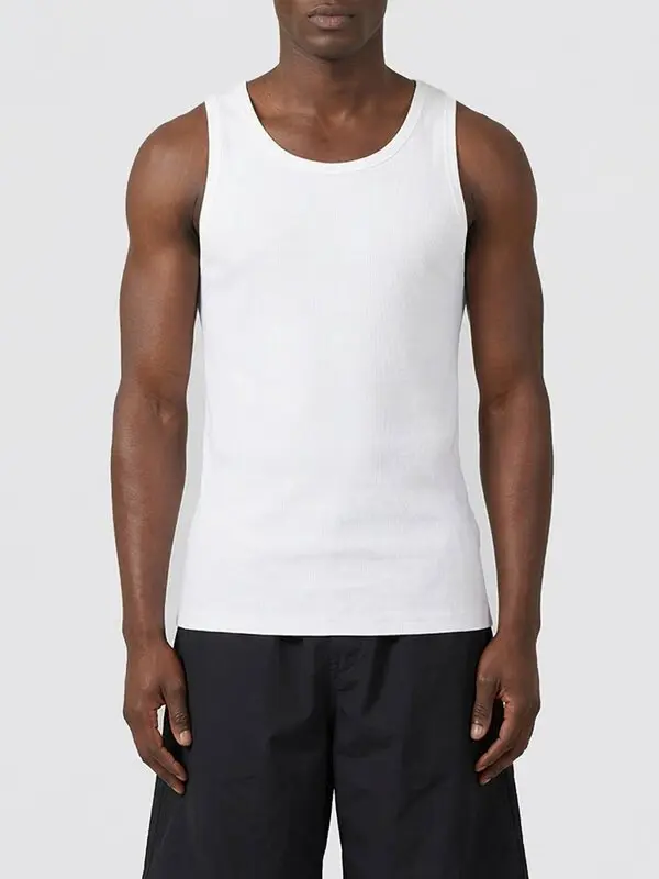 THOM KROM Basic Cotton And Linen Tank Top