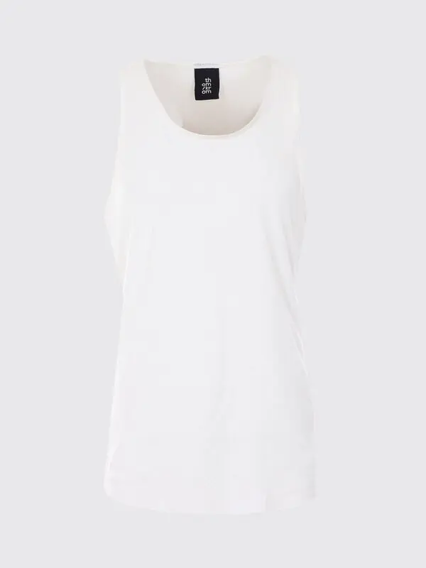 THOM KROM Basic Cotton And Linen Tank Top