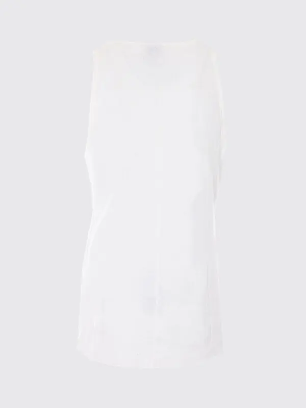 THOM KROM Basic Cotton And Linen Tank Top