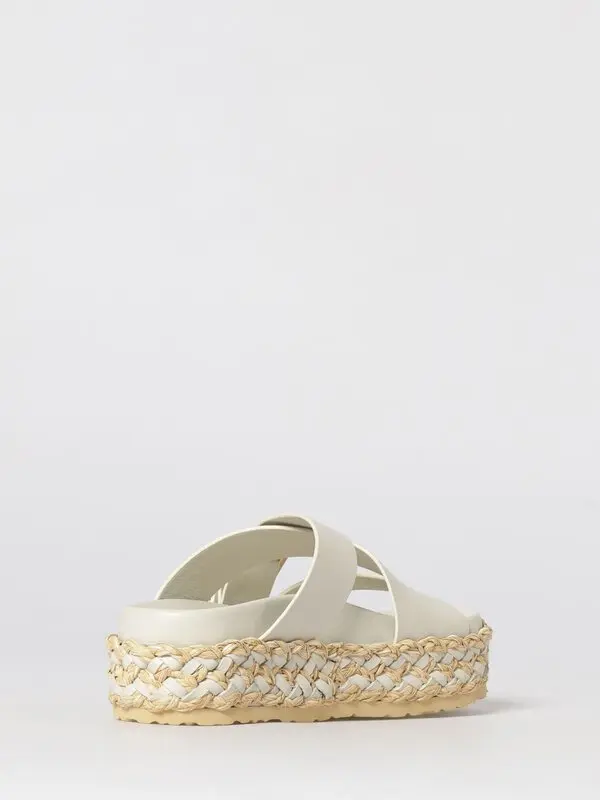 PALOMA BARCELO Leather Platform Sandals