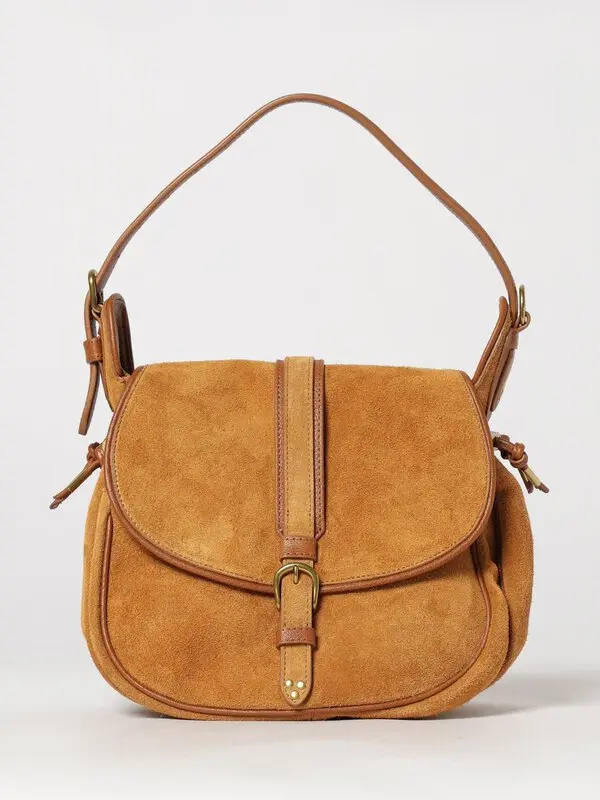 Jérôme Dreyfuss Gilda Small Suede Calfskin Shoulder Bag