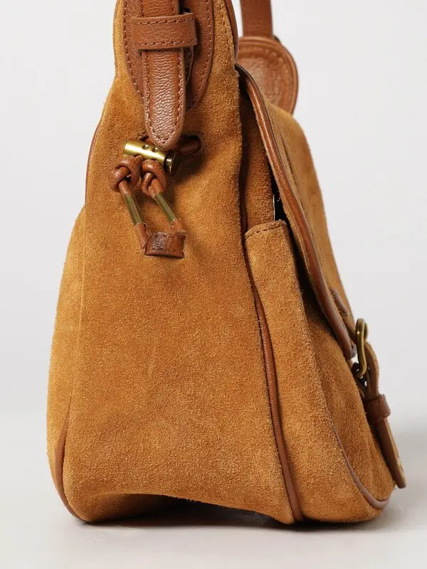 Jérôme Dreyfuss Gilda Small Suede Calfskin Shoulder Bag