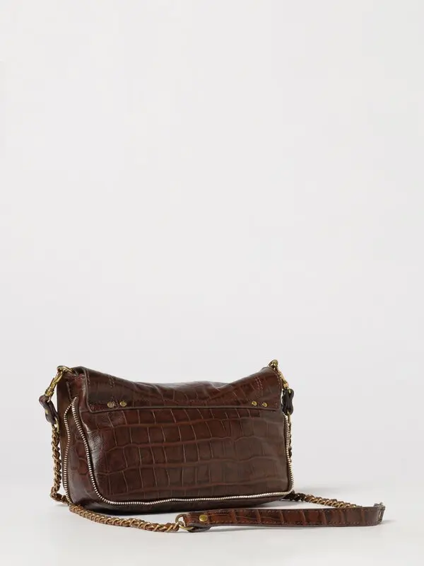 Jérôme Dreyfuss Bobi Small Croc-embossed Leather Crossbody Bag