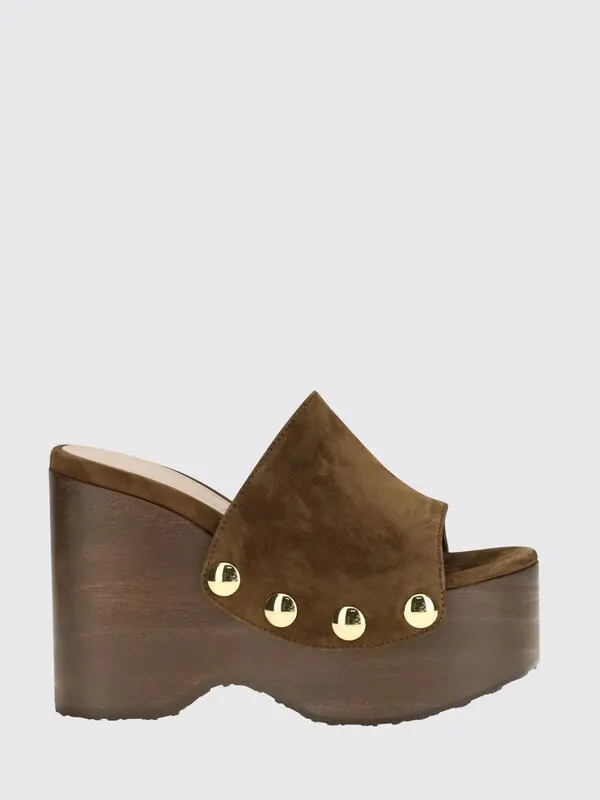 GIANVITO ROSSI Suede Mules