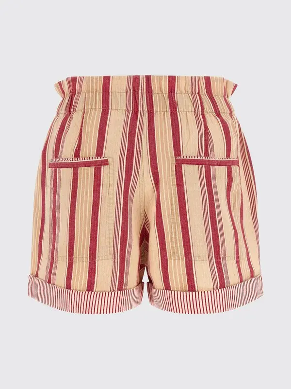 Isabel Marant Étoile Striped Cotton Shorts