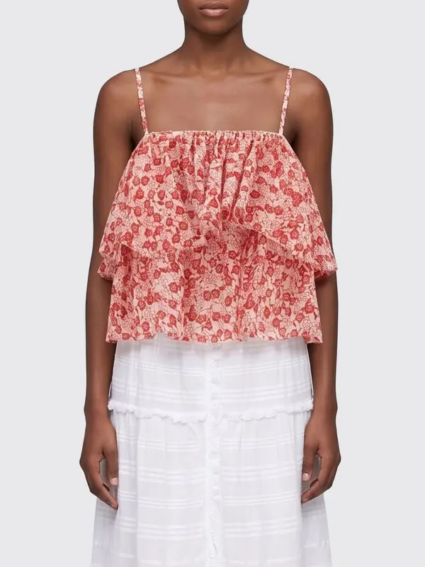 Isabel Marant Étoile Floral Cotton Top