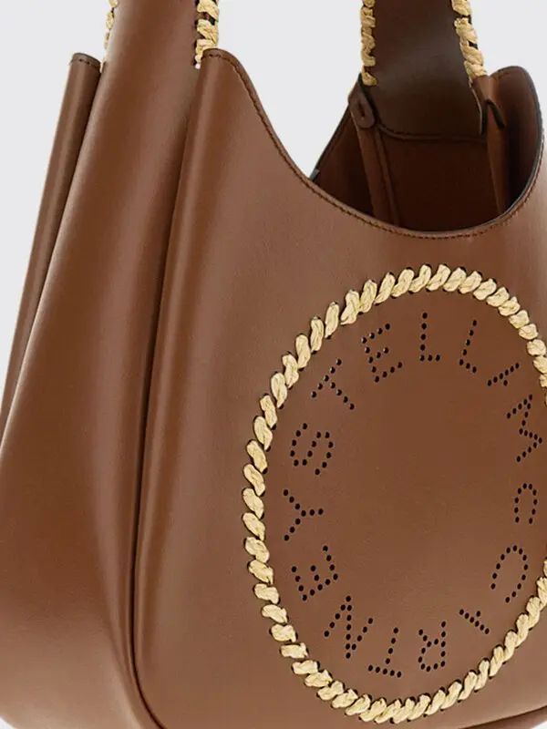 Stella McCartney Perforated Logo Faux Leather Bag