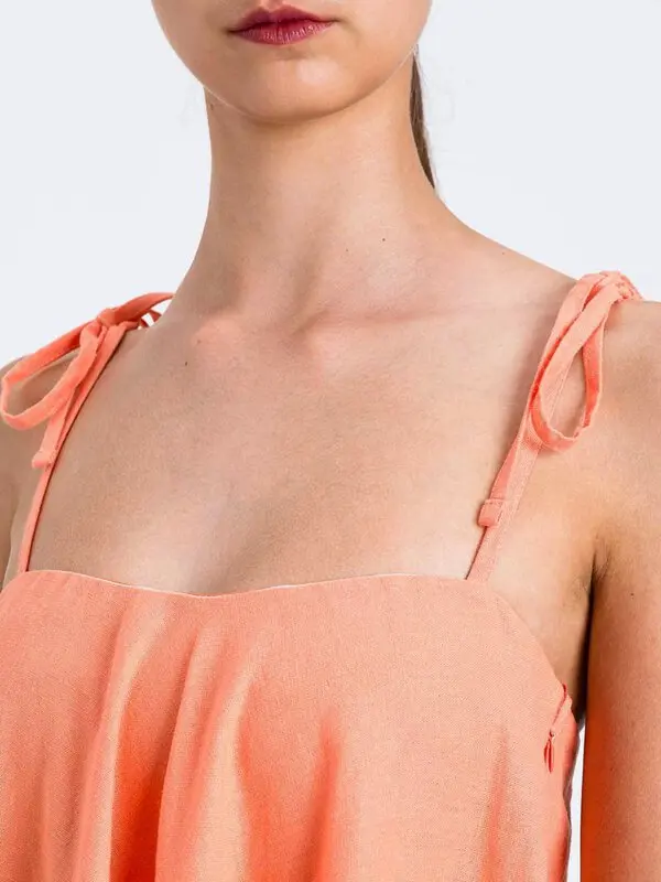 TWINSET Linen Blend Dress