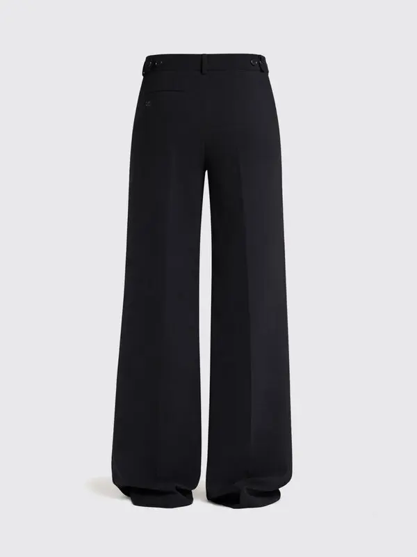 COURREGES Wide-leg Crepe Trousers