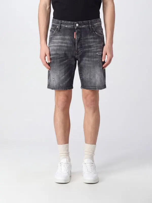 Dsquared2 Tailored Denim Shorts