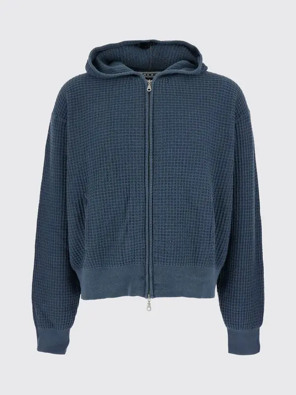 COOR Relaxed Fit Cotton Zip-up Hoodie