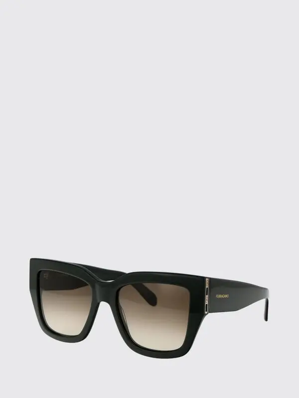 FERRAGAMO Square Frame Sunglasses