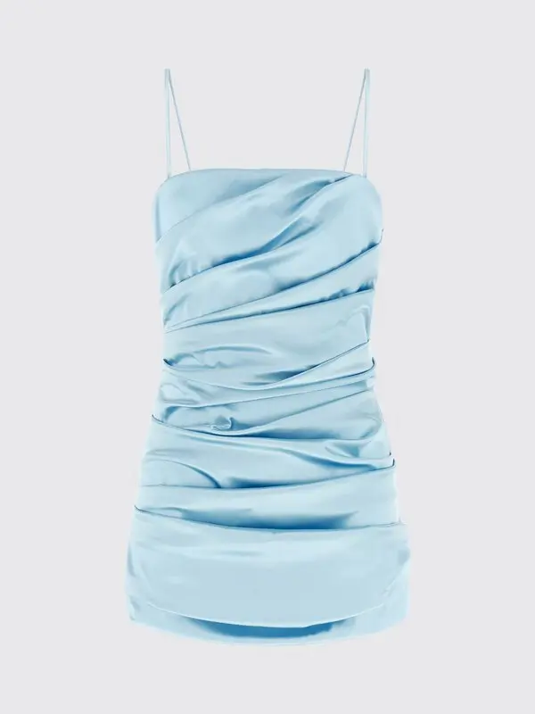 Dolce & Gabbana Draped Satin Mini Dress