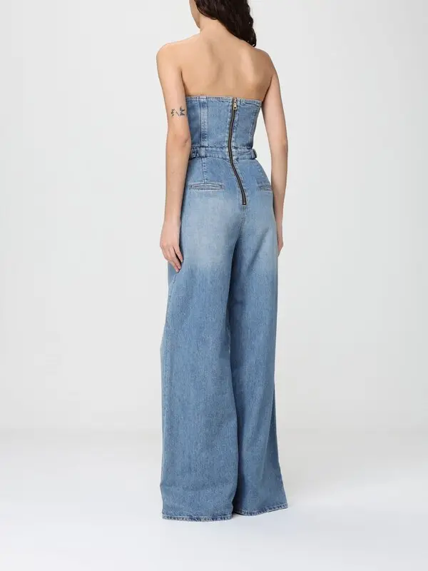 Elisabetta Franchi Denim Jumpsuit