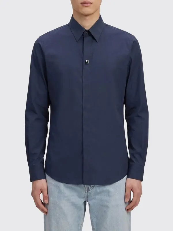 Fendi Classic Cotton Poplin Shirt