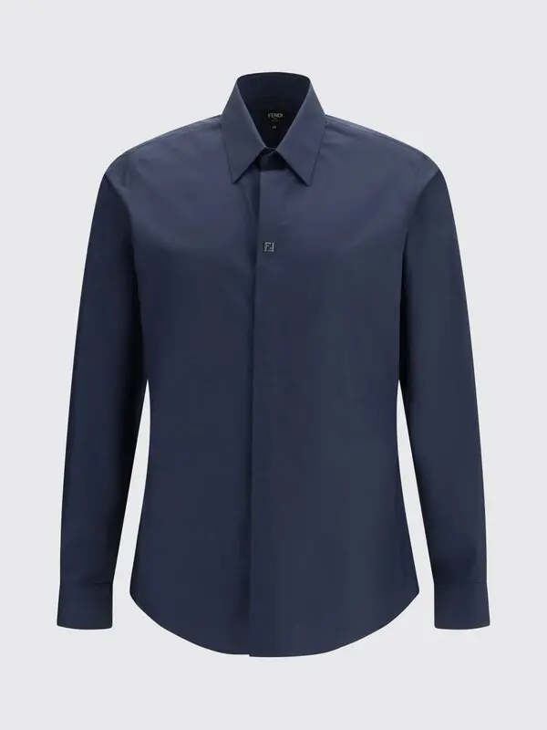 Fendi Classic Cotton Poplin Shirt