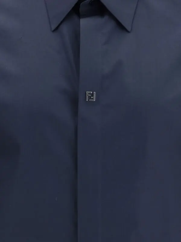 Fendi Classic Cotton Poplin Shirt