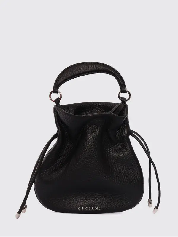 Orciani Calf Leather Handbag - Black