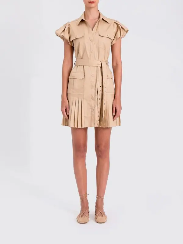 TWINSET Chemisier Dress In Cotton - Rope