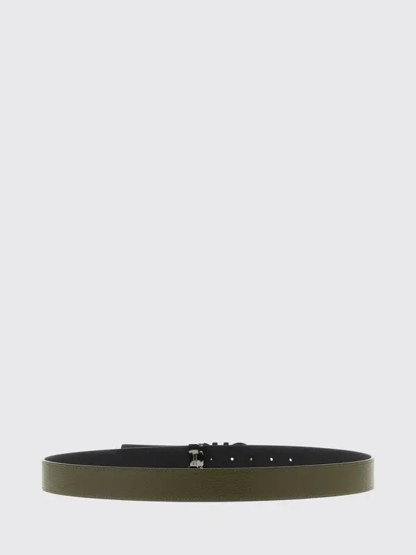FERRAGAMO Gancini Reversible Grained Leather Belt