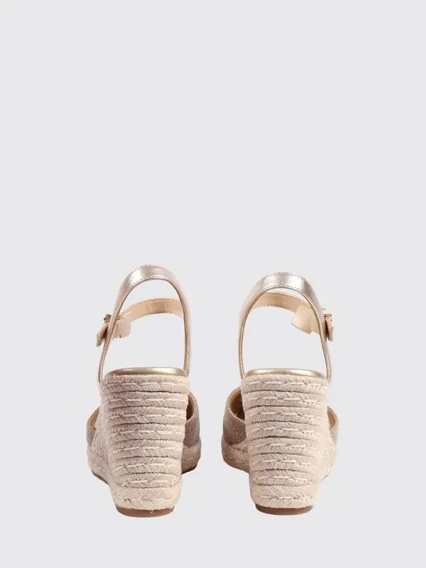 Michael Kors Kenzie Lurex Blend Wedge Espadrilles