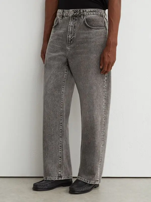 REISS Loose-fit Rigid-denim Jeans