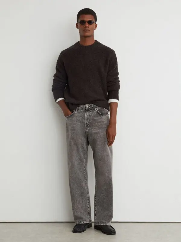 REISS Loose-fit Rigid-denim Jeans