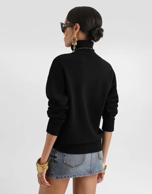 Dolce & Gabbana Wool Turtleneck Pullover Collection