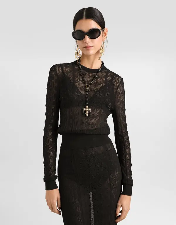 Dolce & Gabbana Lace Pullover Collection