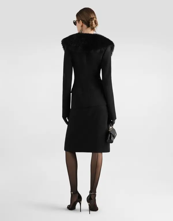 Dolce & Gabbana Double Wool Skirt Collection