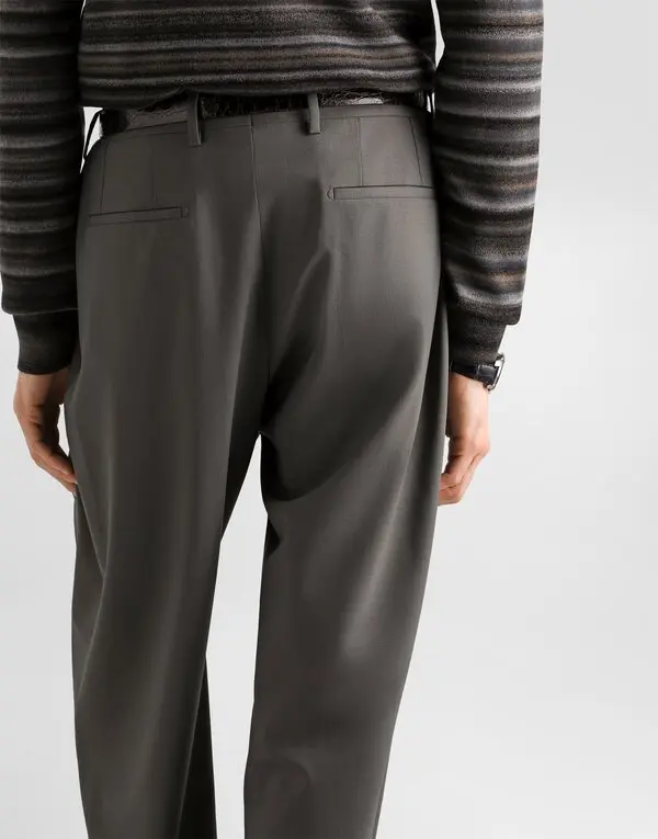 Dolce & Gabbana Tailored Stretch Wool Trousers