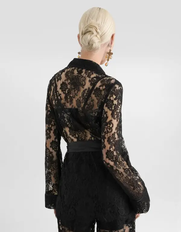 Dolce & Gabbana Lace Vanity Shirt Collection