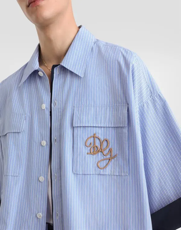 Dolce & Gabbana Striped Cotton Shirt Shirts