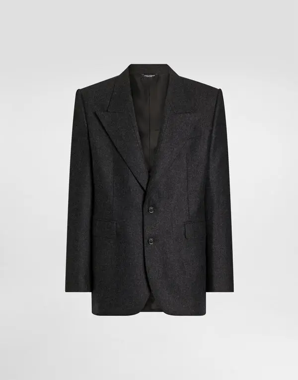 Dolce & Gabbana Sinatra Single-breasted Wool Flannel Jacket� Suits And Blazers