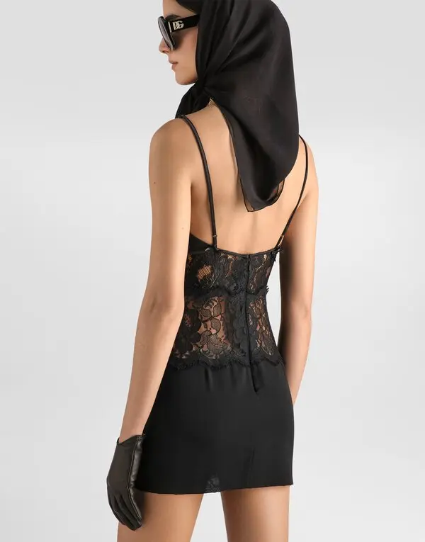 Dolce & Gabbana Silk Georgette Dress Collection