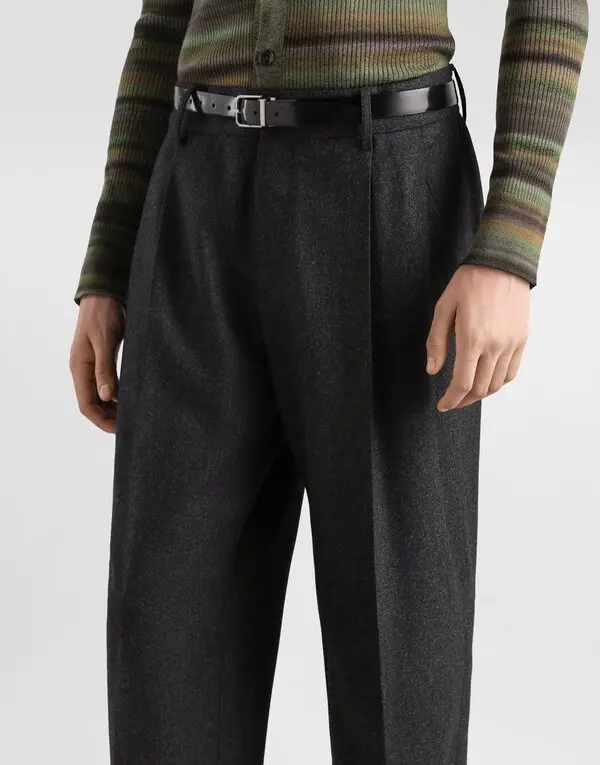 Dolce & Gabbana Wool Flannel Trousers